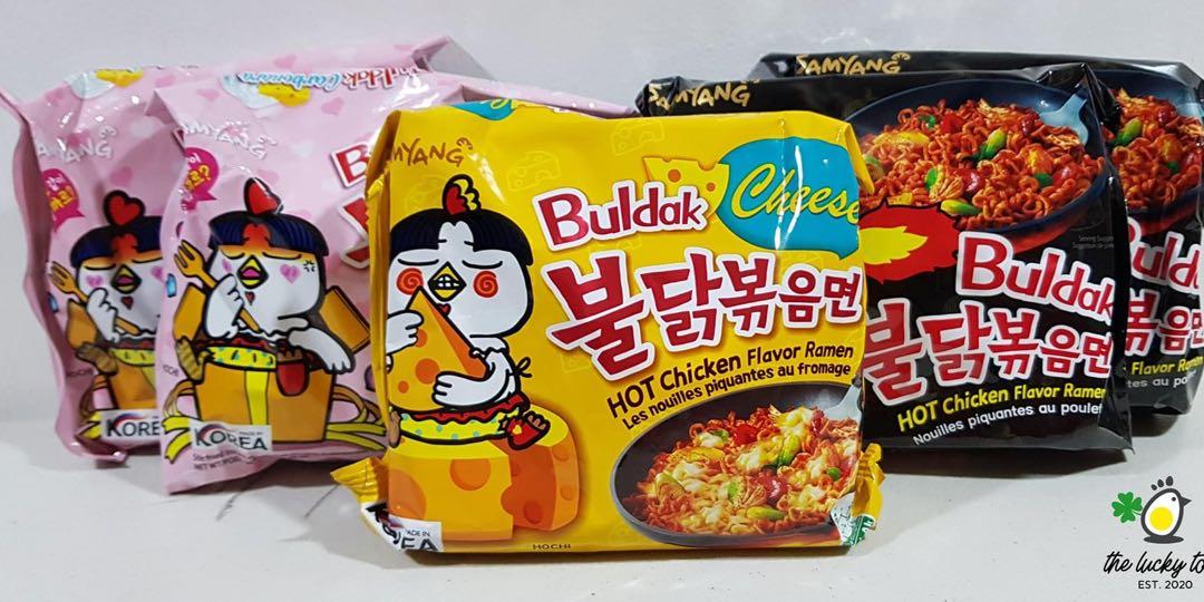 Samyang Buldak (Cheese, Carbonara, Ramen), Food & Drinks, Packaged ...