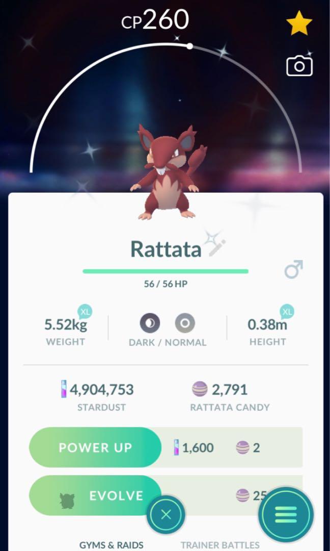 Shiny Alola Meowth/Rattata/Grimer, Video Gaming, Gaming Accessories ...