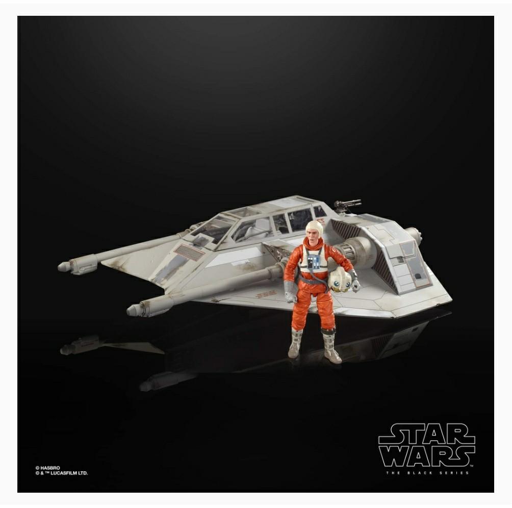 Star Wars The Black Series Snowspeeder Vehicle with Dak Ralter Figure 6 ...