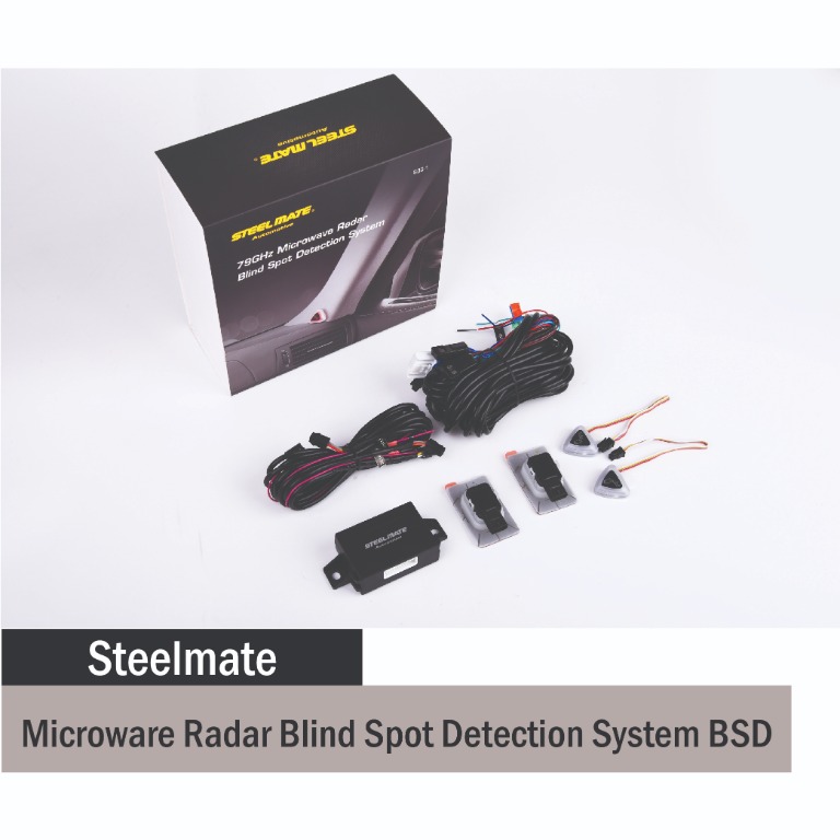 Steelmate 79GHz Microwave Radar Blind Spot Detection System BSD, Car ...