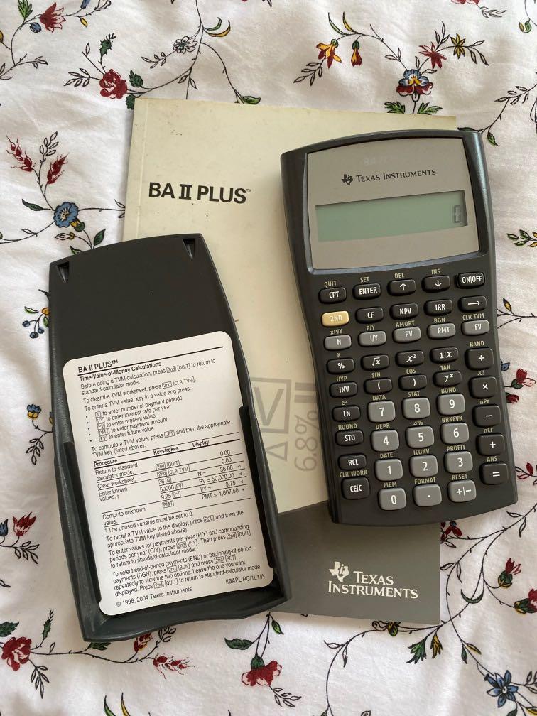 Texas Instruments BA II Plus, Mobile Phones & Gadgets, Mobile Phones ...