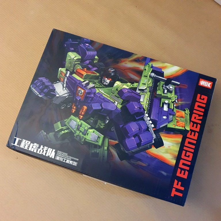 Transformers NBK Oversized Devastator Constructicons Combiner ...