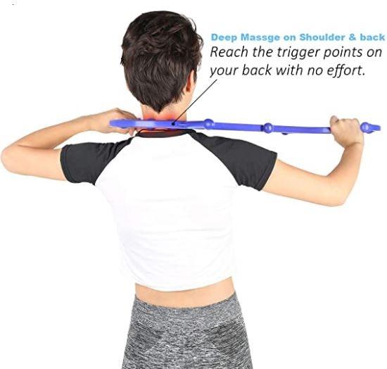 Trigger Point Self Massager- S-Shaped Therapy Tool Self Massage ...