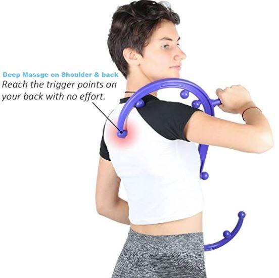 Trigger Point Self Massager- S-Shaped Therapy Tool Self Massage ...