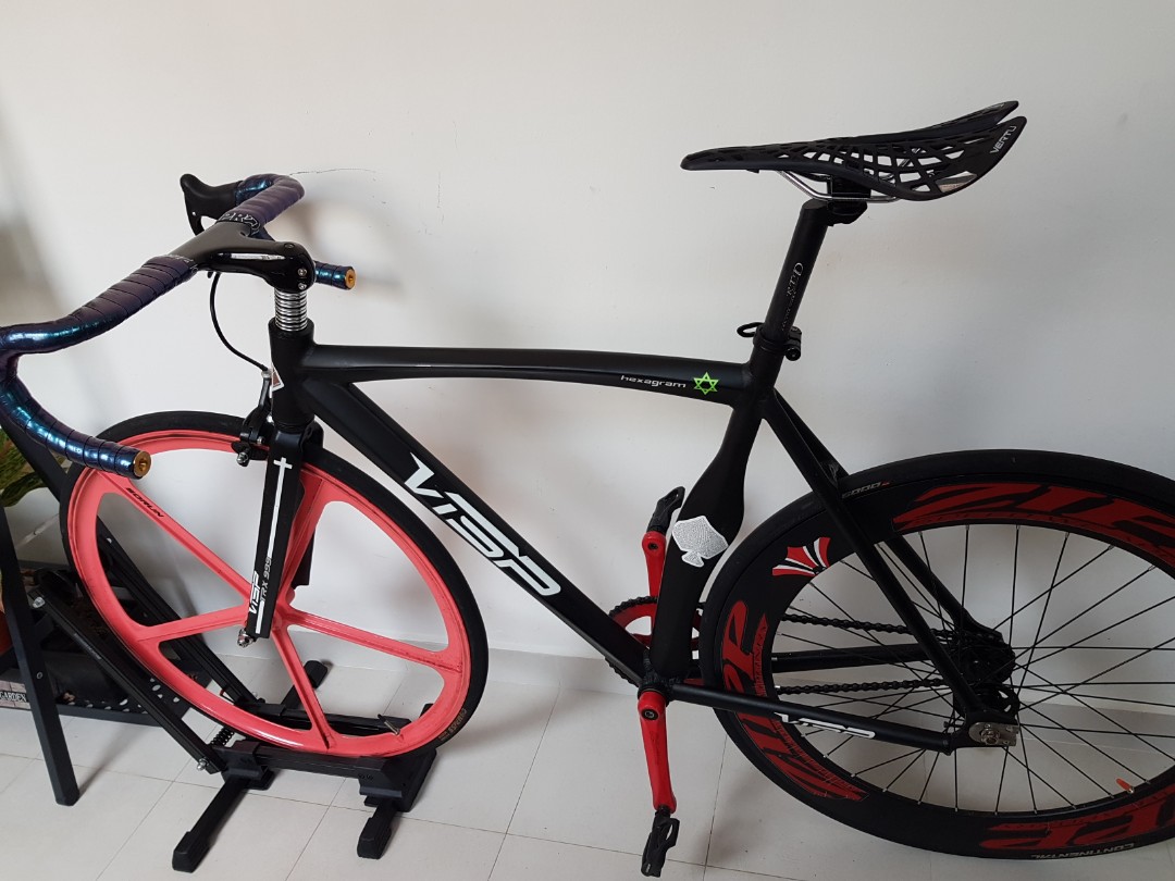 Visp fixed gear bicycle - important pls read description, Sports ...