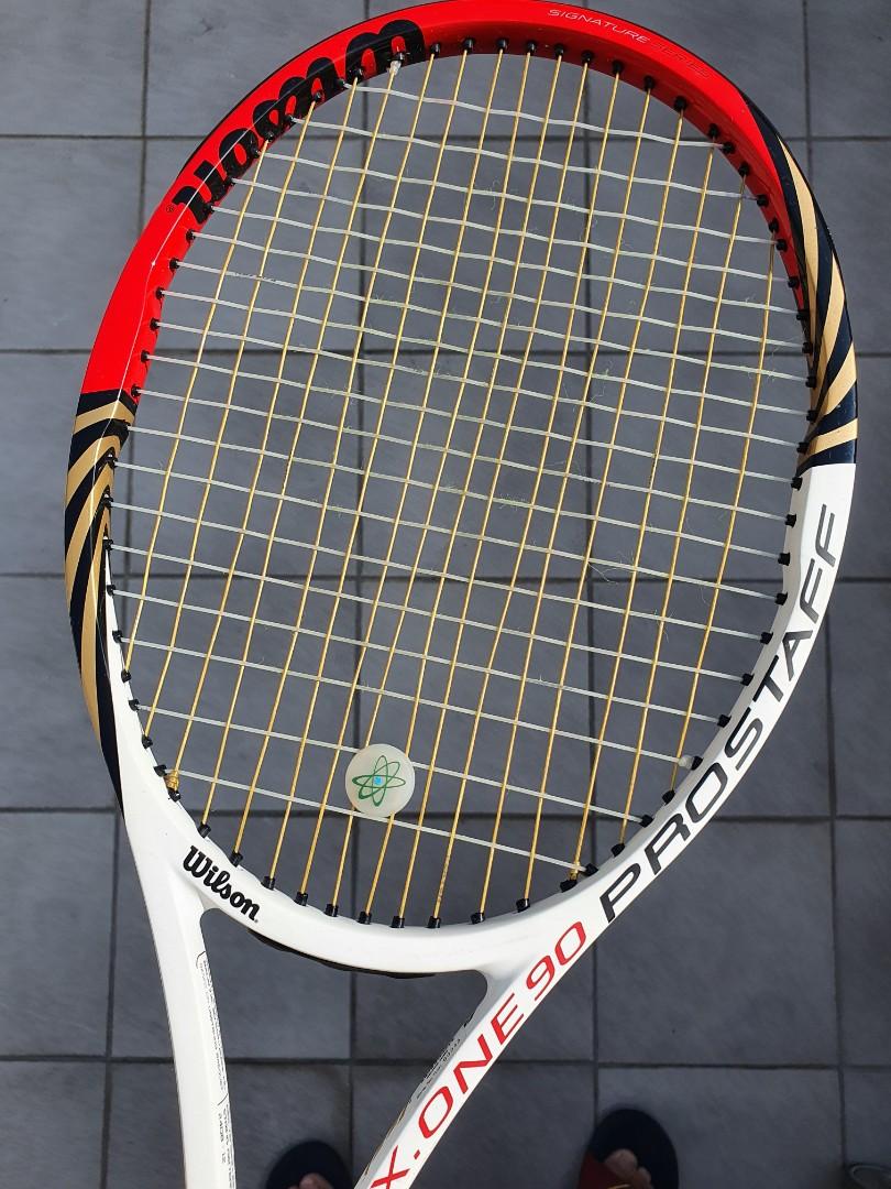 Wilson Pro Staff 90, Sports Equipment, Sports & Games, Racket & Ball ...