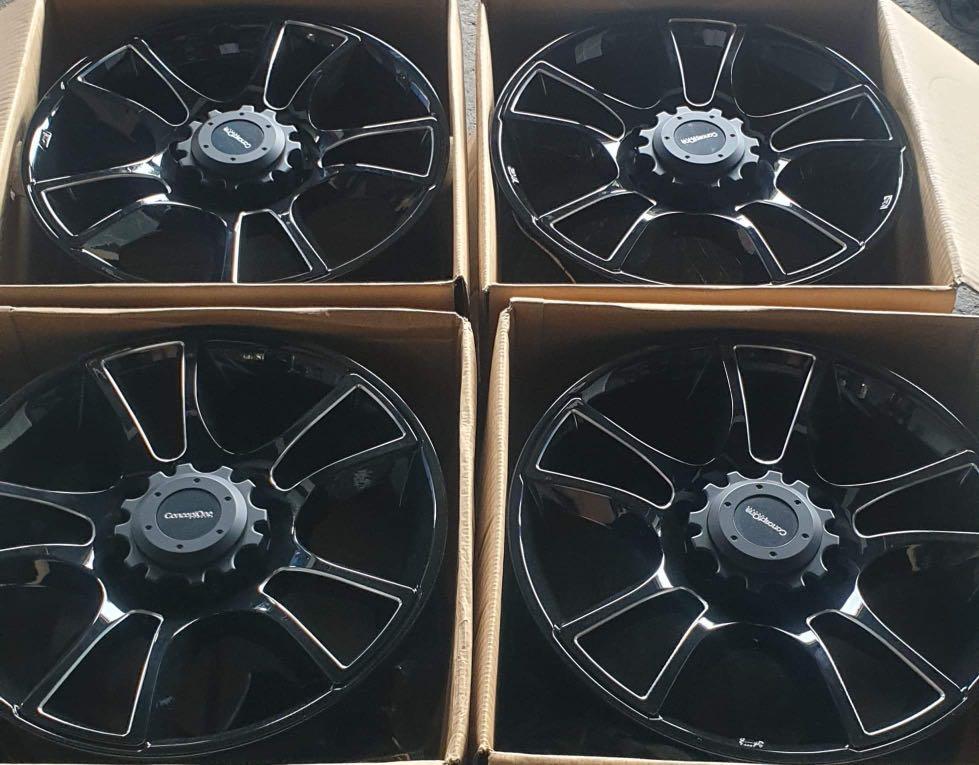 17"Sidetrip Concept One Black Mags 6Holes pcd 139 fit for Van, Car ...