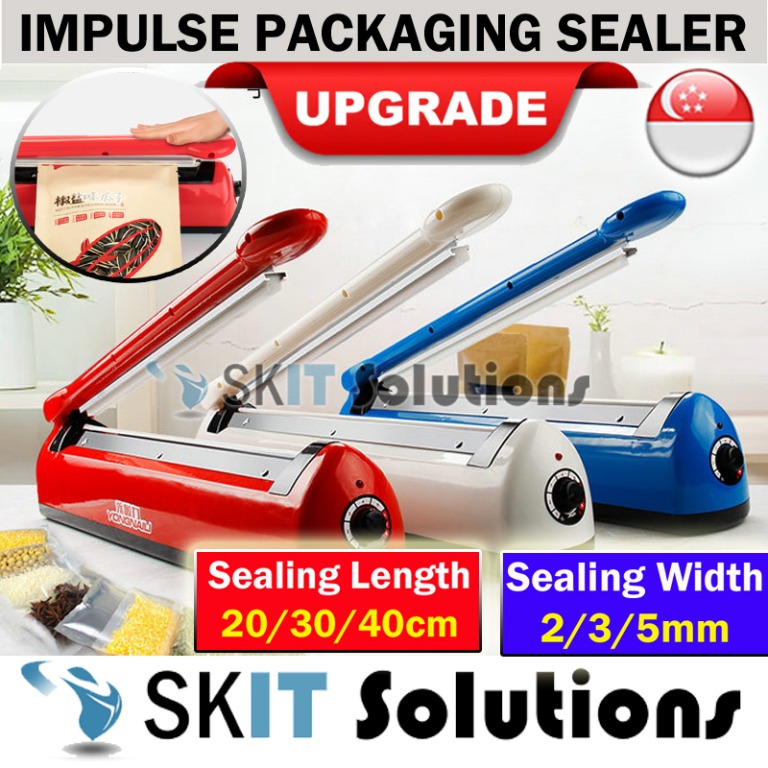Impulse Sealer Machine Heat Seal Food Packaging Bags, Hobbies & Toys ...