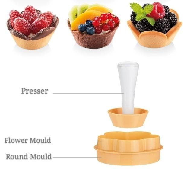 2 In 1 Reversible Tart Mould Cutter Set ( ready stock ), Furniture ...