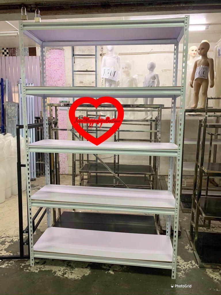 5 LAYERS BOLTLESS SHELVES RACK, Furniture & Home Living, Furniture ...