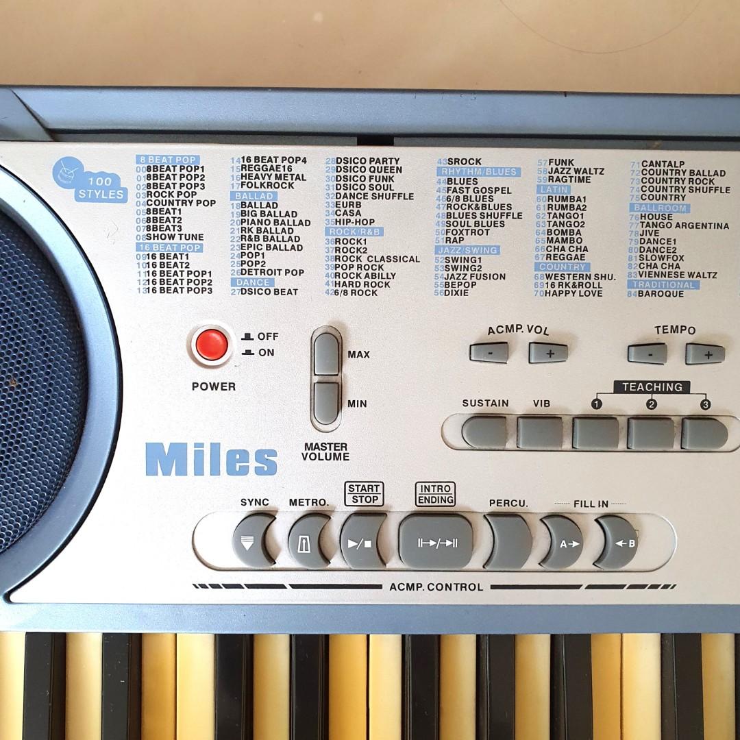 66 Keys Electronic Keyboard Piano, Hobbies & Toys, Music & Media ...