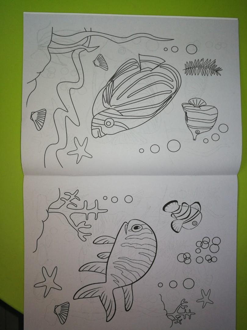 A4 size Colouring book, Toys & Games, Others on Carousell