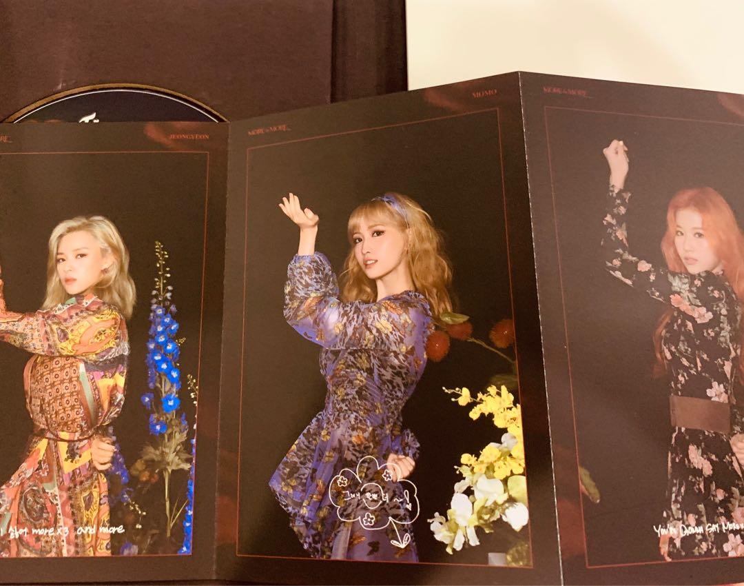 Signed! Ver. B only : Twice More & More Album with photo cards, Hobbies ...