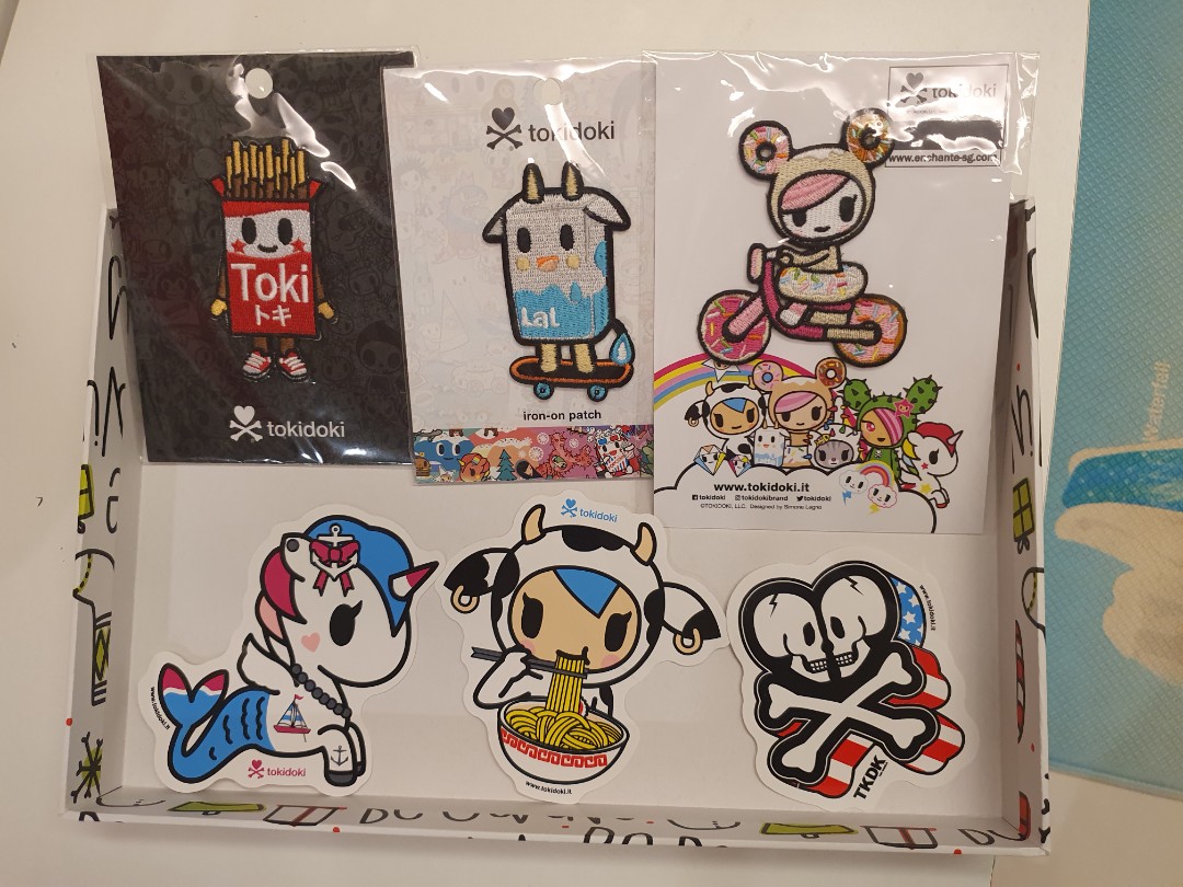 Brand New Tokidoki Iron-on Patches (free sticker), Hobbies & Toys ...
