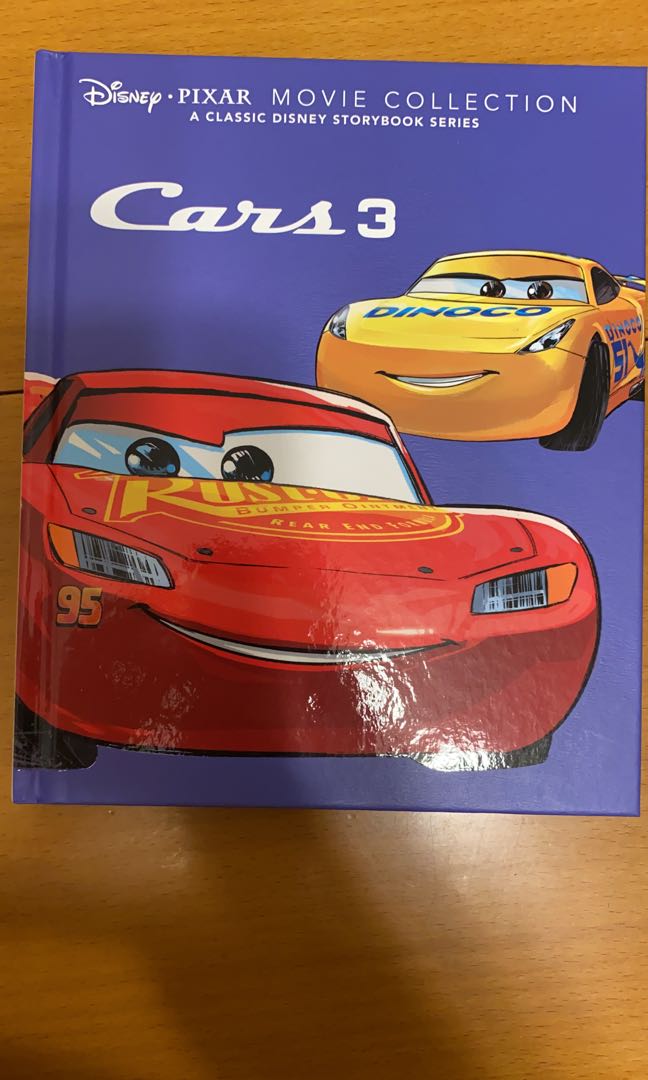 Cars 3 movie collection hard cover, 興趣及遊戲, 書本 & 文具, 兒童書籍 - Carousell