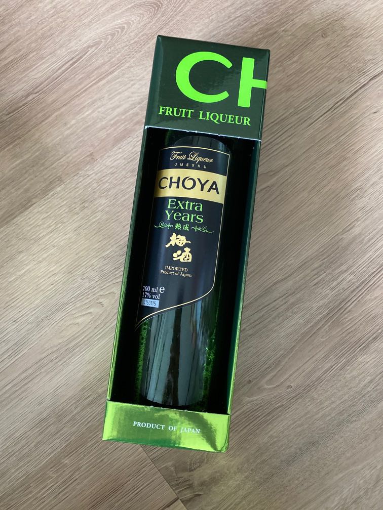 Choya Extra Years, Food & Drinks, Alcoholic Beverages on Carousell
