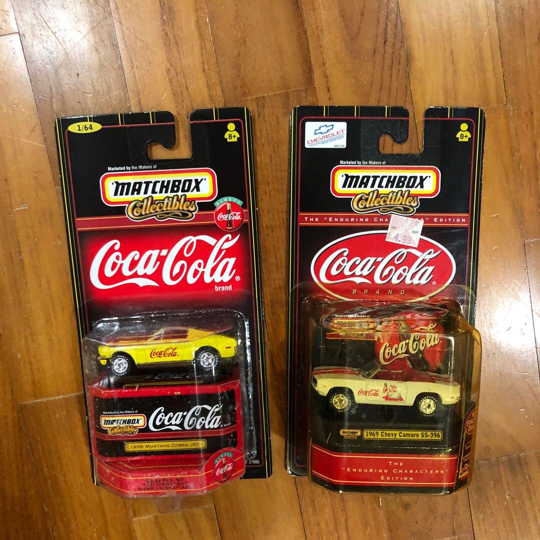 COCA COLA Diecast Cars from Matchbox Johnny Lightning & Majorette ...