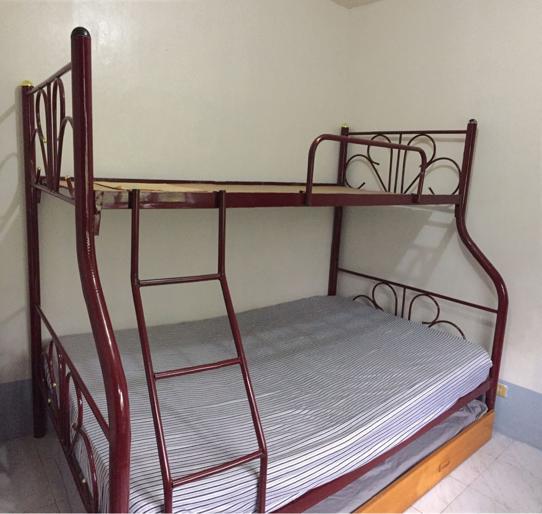 Double Deck Frame, Furniture & Home Living, Furniture, Bed Frames ...