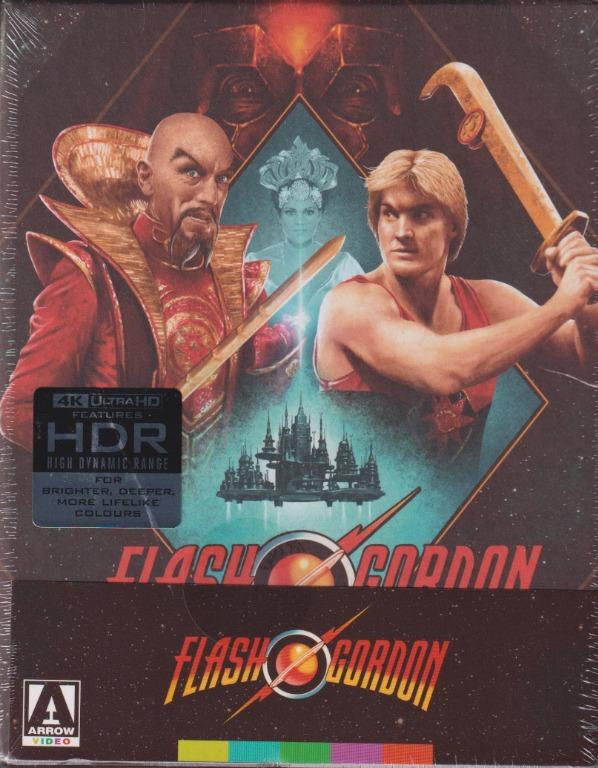 Flash Gordon 4K Limited Edition (Arrow Video) Blu ray / Bluray, Hobbies ...