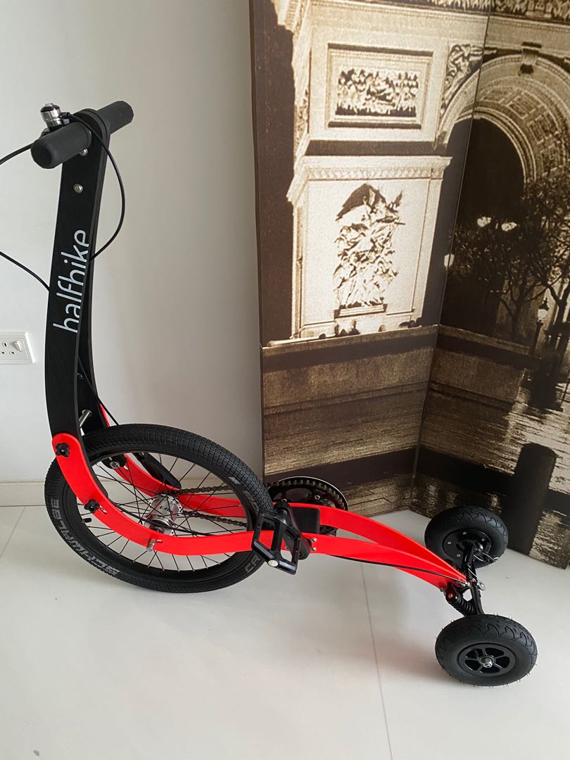 Halfbike 2 ride outside the box, Sports Equipment, Bicycles & Parts ...