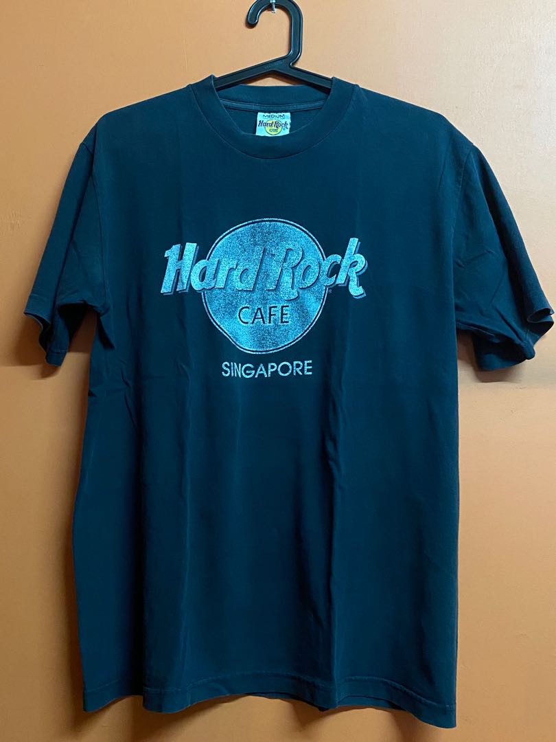 Hard Rock Cafe Singapore Merchandise Shirt, Men's Fashion, Tops & Sets ...