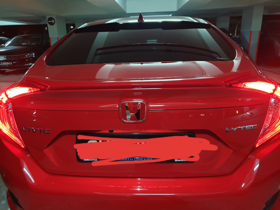 Honda civic FC rear lip, Car Accessories, Accessories on Carousell