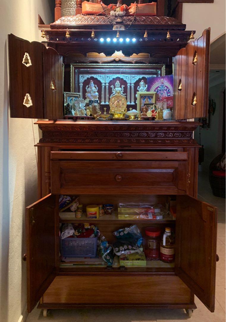 Indian prayer altar, Babies & Kids, Baby Nursery & Kids Furniture, Kids ...