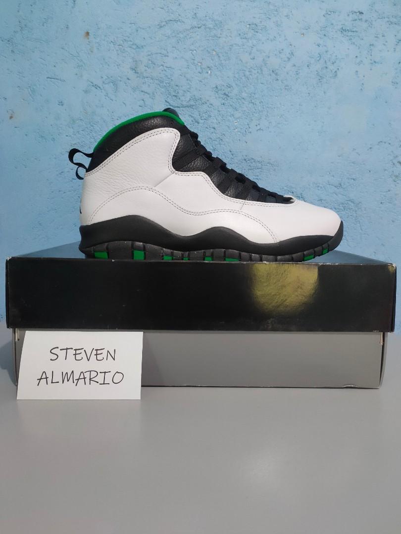 Jordan 10 Retro Seattle, Men's Fashion, Footwear, Sneakers on Carousell