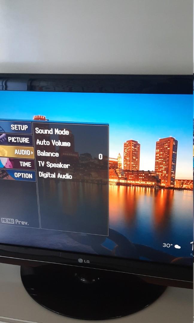 LG LED TV 42" 42LG50FD-GD (used, bought 2008), TV & Home Appliances, TV ...