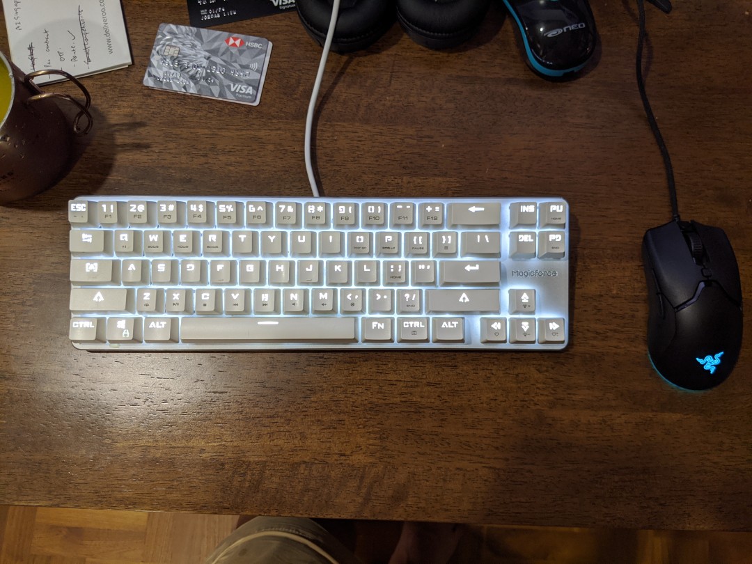 Magic force keyboard Qishan, Computers & Tech, Parts & Accessories ...