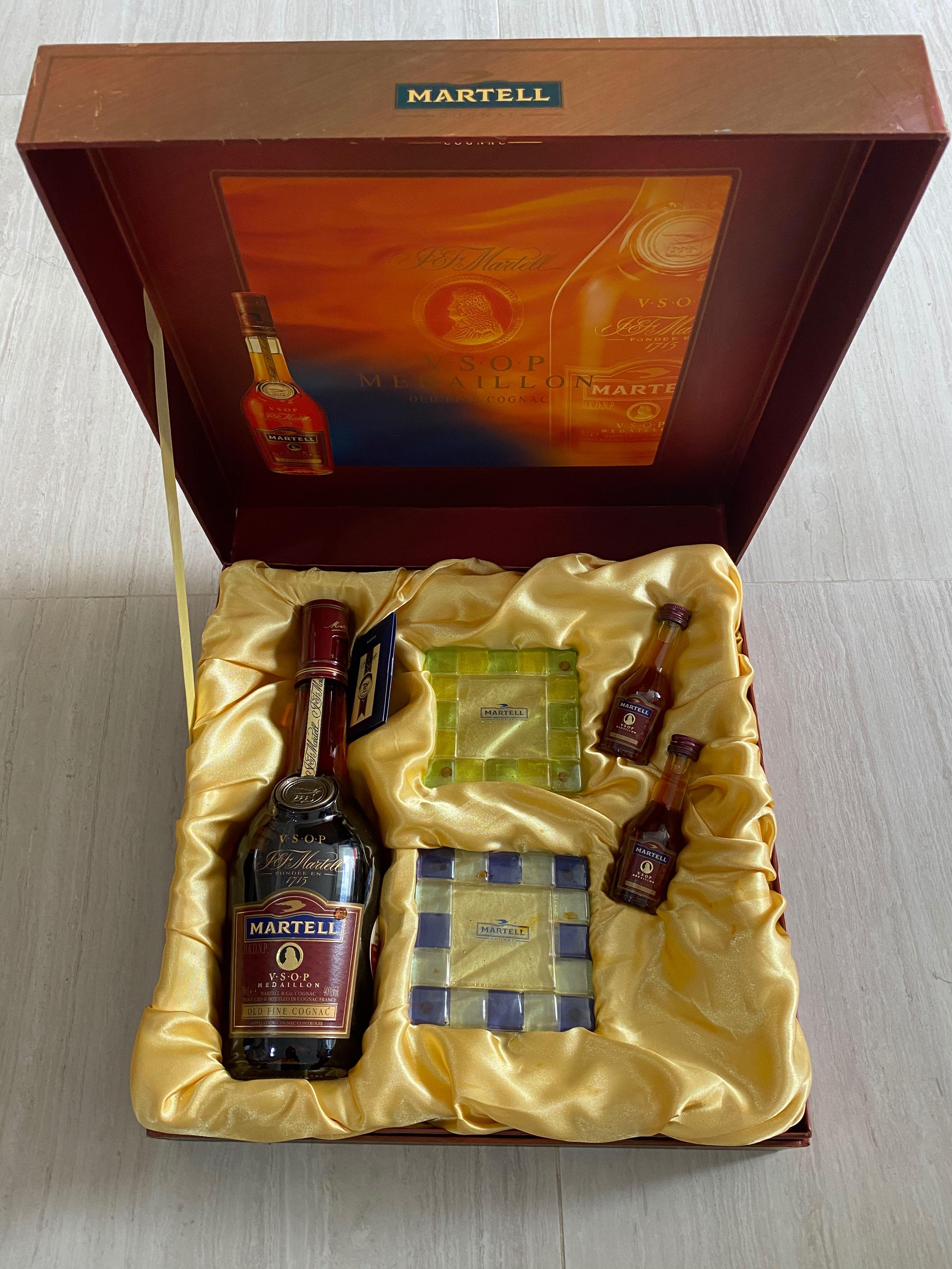 Martell VSOP Gift Set, Food & Drinks, Alcoholic Beverages on Carousell