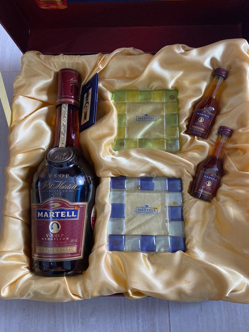 Martell VSOP Gift Set, Food & Drinks, Alcoholic Beverages on Carousell