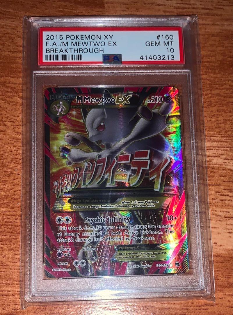 Mega Mewtwo EX PSA 10 Pokemon, Hobbies & Toys, Toys & Games on Carousell