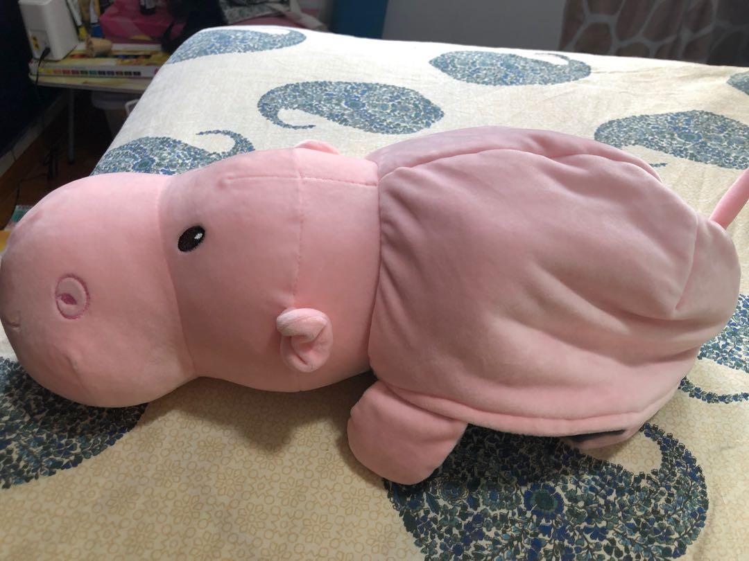 Miniso Dog Fox Hippo Soft Toy Cute, Hobbies & Toys, Toys & Games on ...