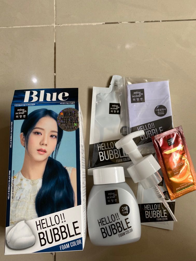 Mise en scene hello bubble whale deep blue, Kesehatan & Kecantikan ...