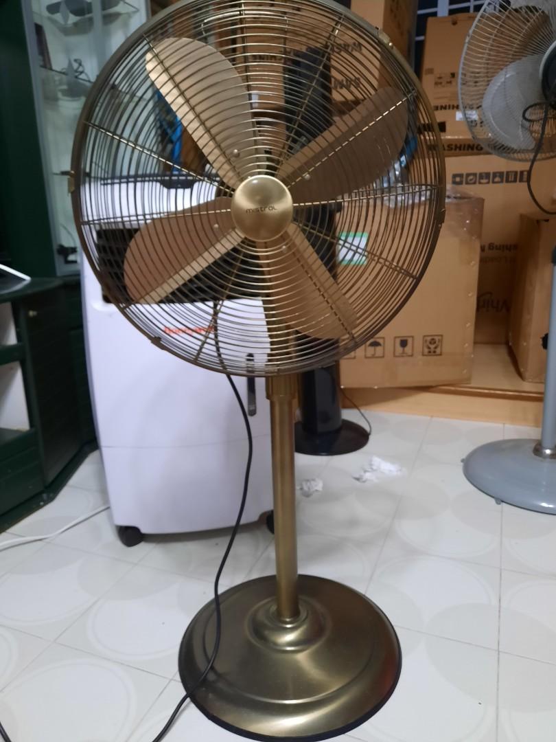 Mistral Msf-16Mb 16'' Antique Stand Fan, Furniture & Home Living ...