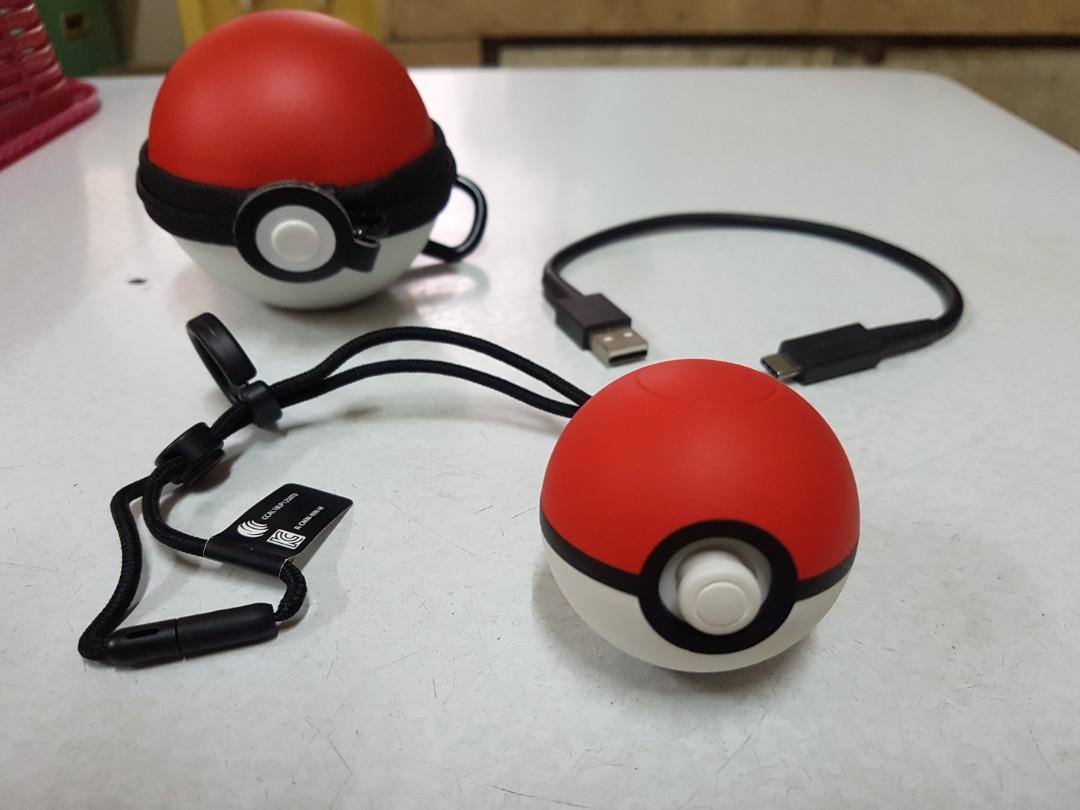 Nintendo Switch Pokemon Pokeball Controller, Video Gaming, Gaming ...