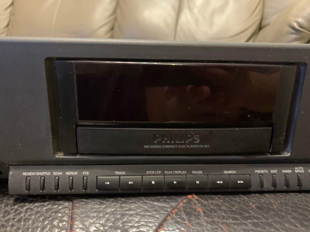 Philips CD Player CD931, 音響器材, 音樂播放裝置 MP3及CD Player - Carousell