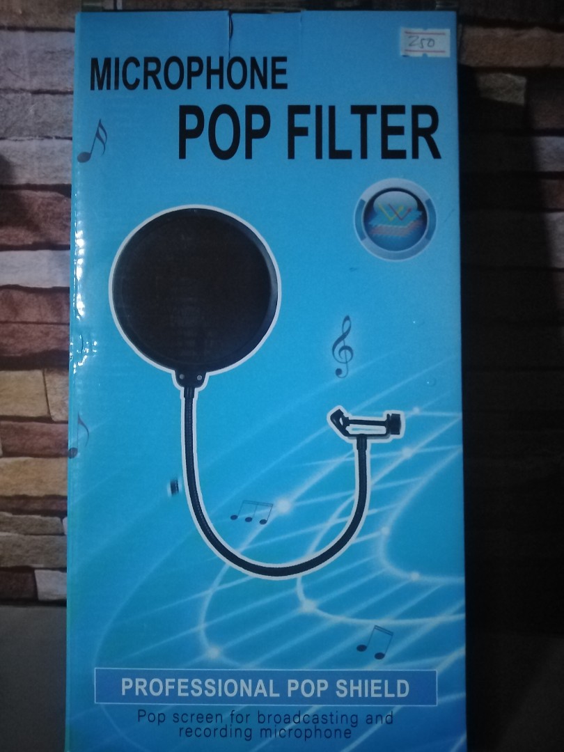 Popfilter pop screen microphone filter, Hobbies & Toys, Music & Media ...