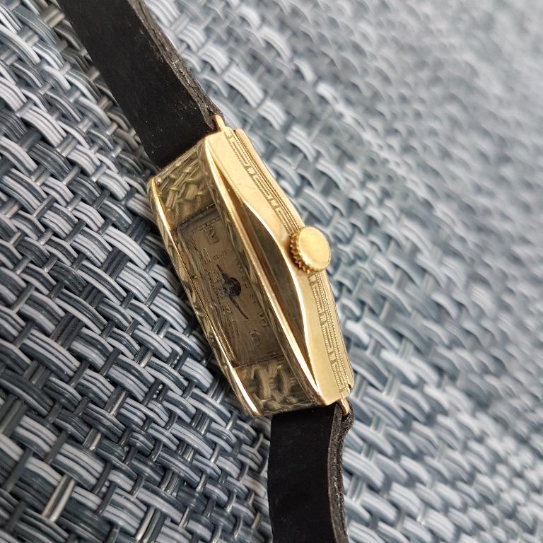 Rare Rolex Genex 19k Gold Vintage Watch, Luxury, Watches on Carousell