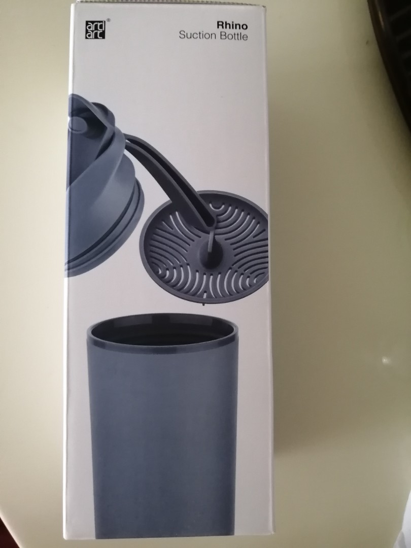 Rhino suction water bottle flusk container bekas, Furniture & Home ...
