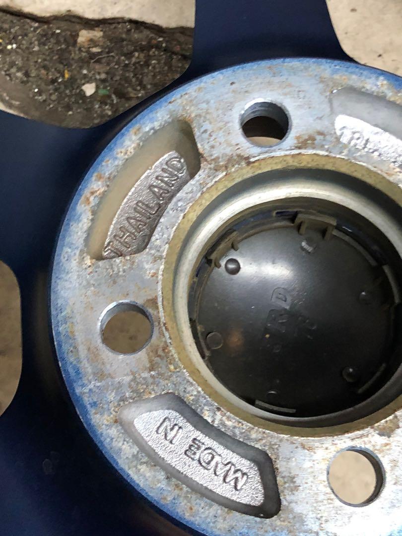 Rim TE37 Mag Blue 15 pcd100, Auto Accessories on Carousell