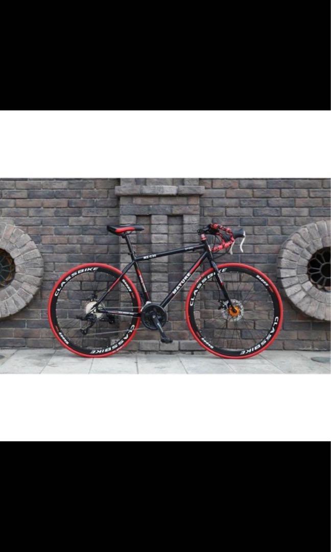 Road Bike 27 inch Aluminium Frame 21 Speed, Sports Equipment, Bicycles ...