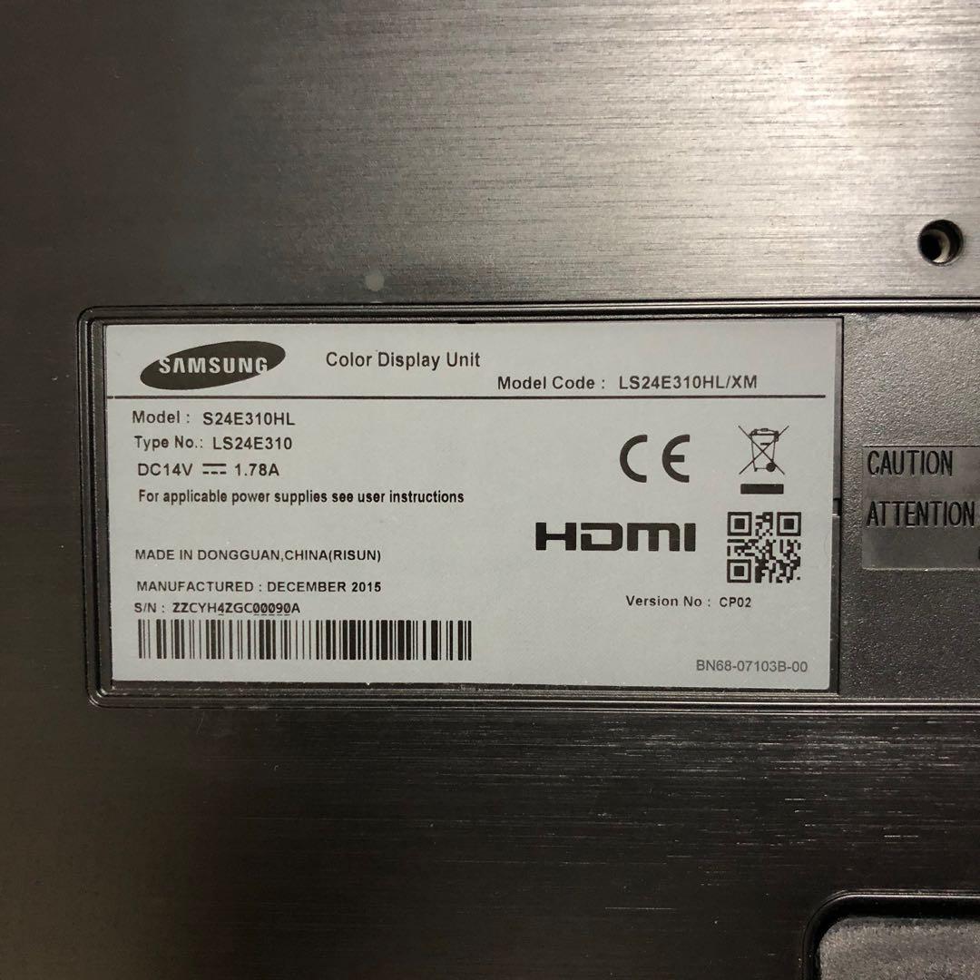 Samsung 24” LED Monitor S24E310HL, Computers & Tech, Parts ...