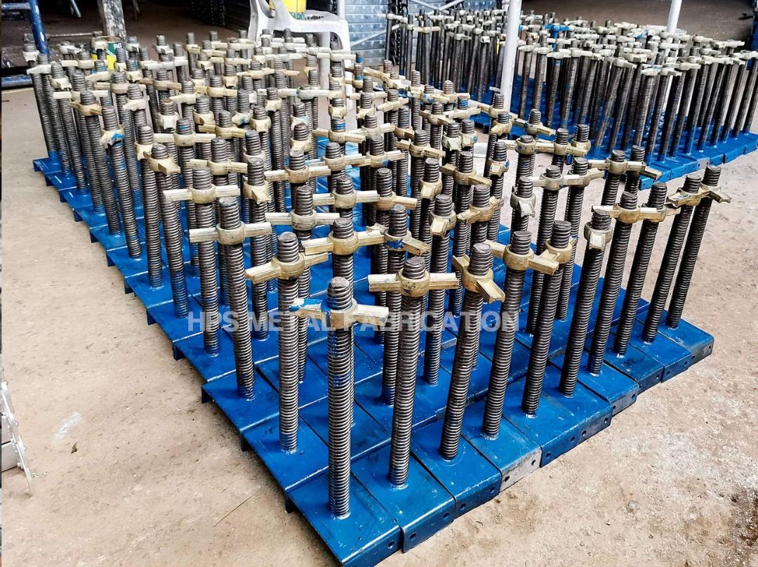 Scaffolding Catwalk Base Jack U Head Swivel Clamp Shoring Jack Toe ...