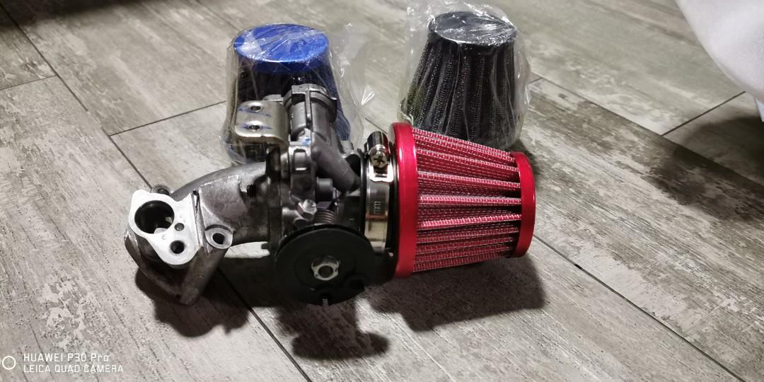 Scooter Open pod filter, Motorcycles, Motorcycle Accessories on Carousell