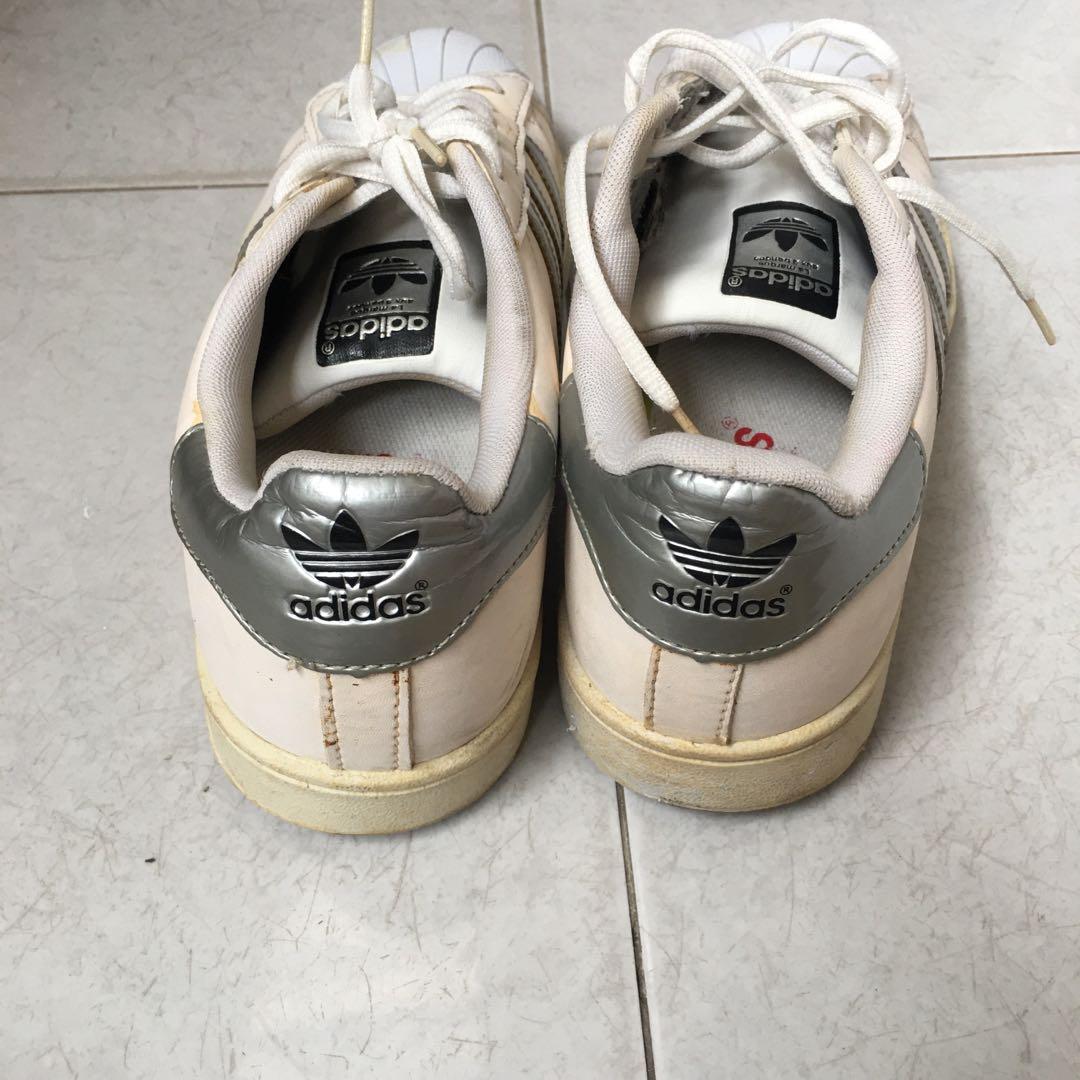 Sepatu Adidas Superstar, sepatu adidas putih, Fesyen Wanita, Sepatu di ...