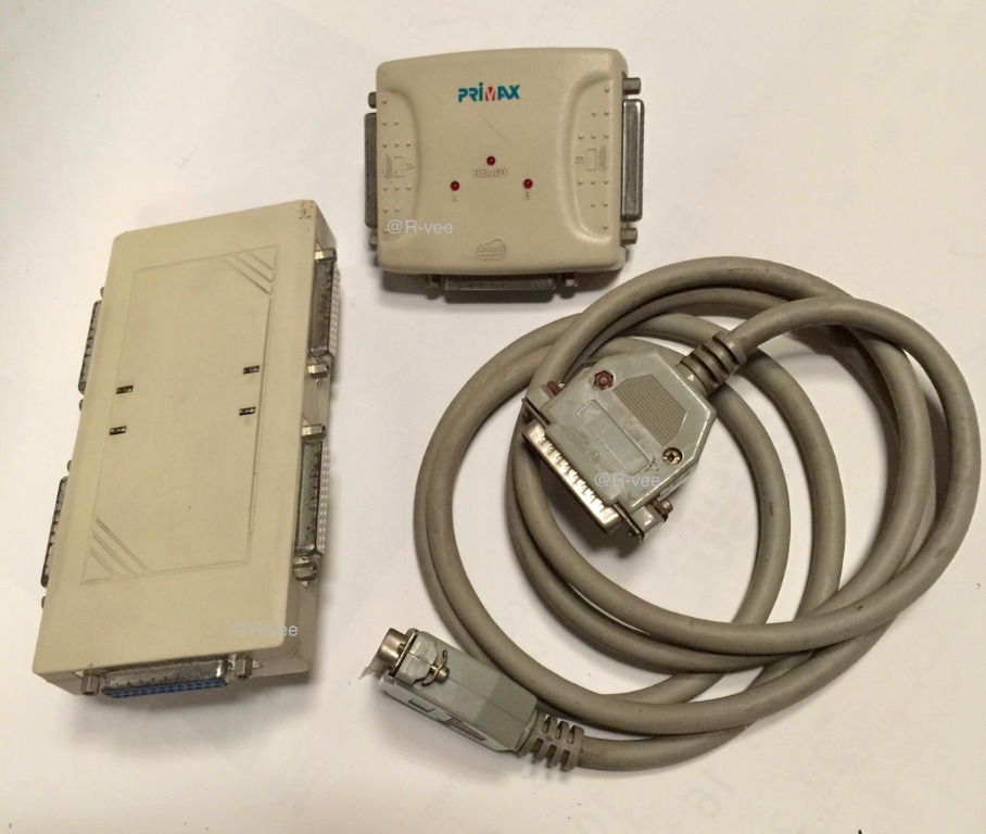 Serial Printer Cable and Data Ports Vintage/Old School - As Set ...