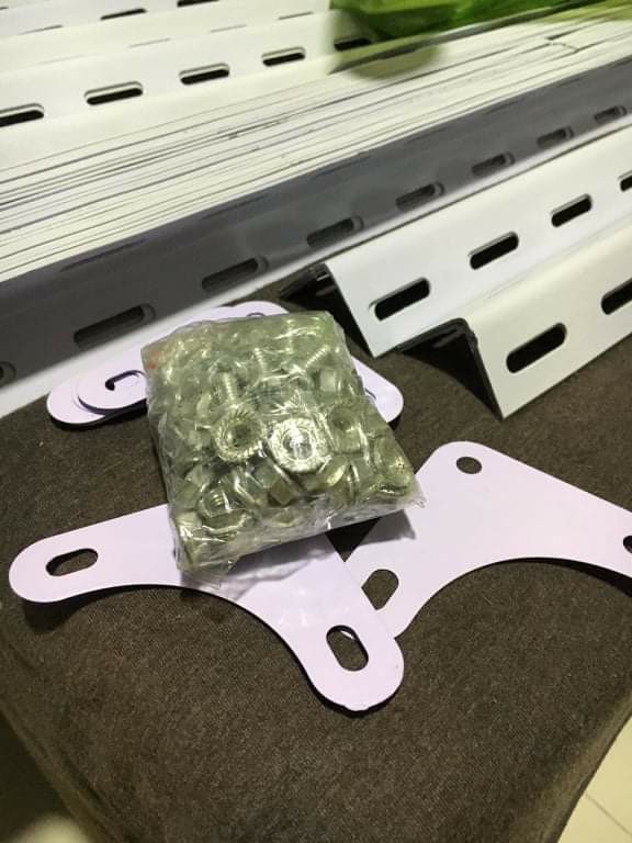 Slotted angle bar, Furniture & Home Living, Home Improvement ...