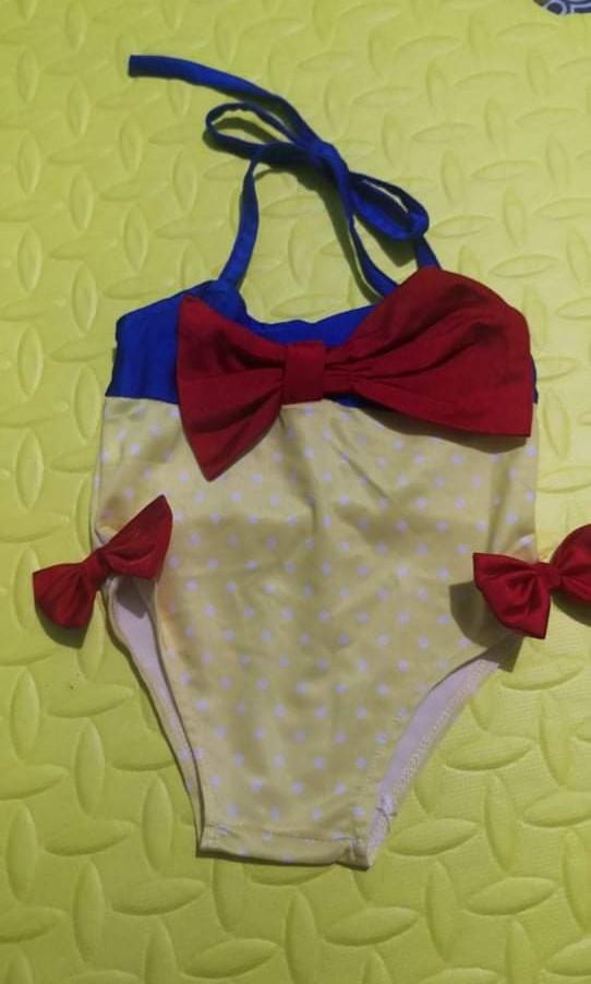 Snow white swimsuit, Babies & Kids, Babies & Kids Fashion on Carousell